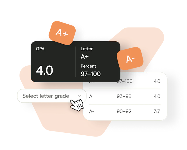GPA Scale: Convert Letter Grades to Percents (and Vice Versa)
